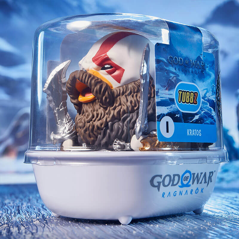 God Of War Kratos Ragnarok TUBBZ Cosplaying Duck Collectible| Shop4Ducks