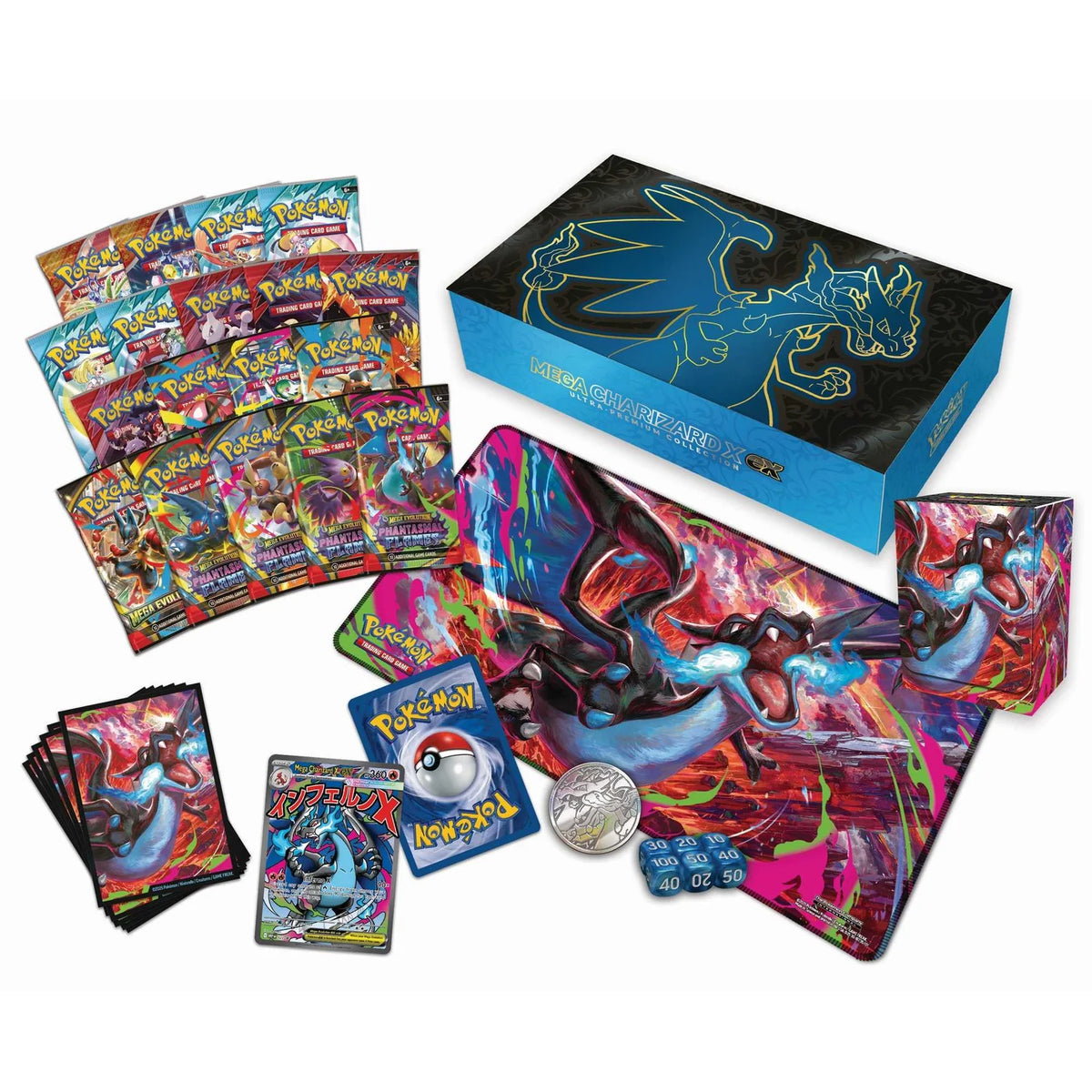 Pokémon TCG: Mega Charizard Ultra-Premium Collection| Shop4Ducks