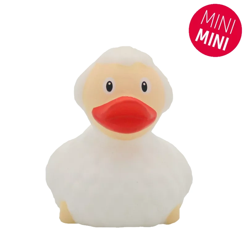 Mini White Sheep Rubber Duck By Lilalu| Shop4Ducks