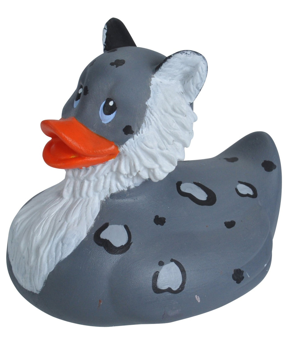 Snow Leopard Rubber Duck from Wild Republic| Shop4Ducks