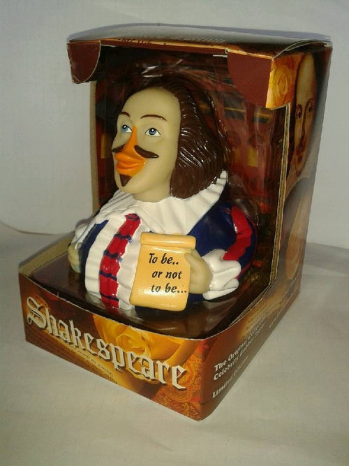 Shakespeare Rubber Duck - By Celebriducks - Limited Edition| Shop4Ducks