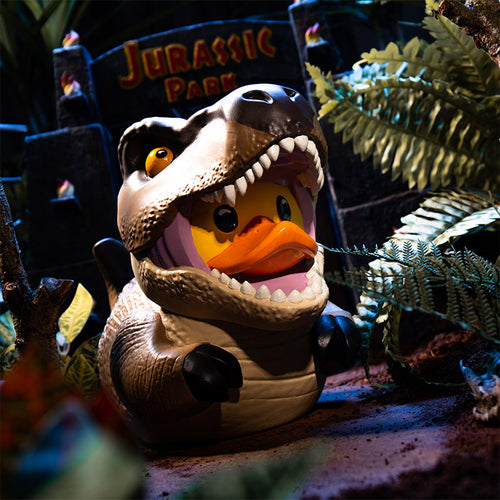 Jurassic Park Giant T Rex TUBBZ Cosplaying Duck Collectible| Shop4Ducks