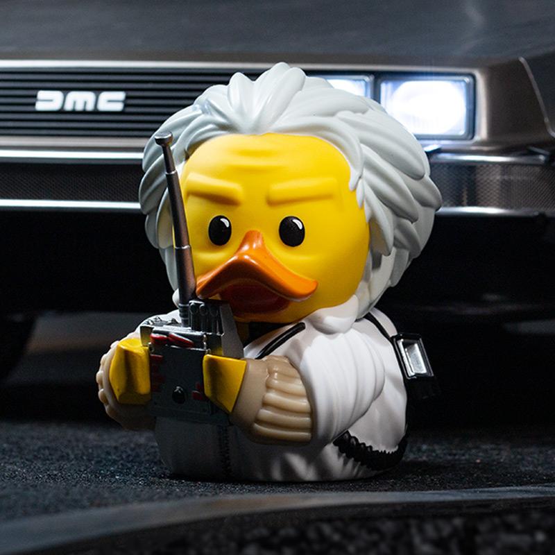 Back To The Future Doc Brown TUBBZ Cosplaying Duck Collectible| Shop4Ducks